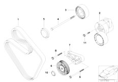 Original Parts for E85 Z4 2.2i M54 Roadster / Engine/ Crankshaft ...