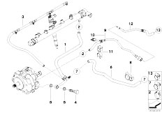 Original Parts for E83 X3 2.0d M47N2 SAV / Fuel Preparation System ...