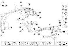 Original Parts for E70 X5 4.8i N62N SAV / Bodywork/ Front Side Panel ...