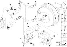 Original Parts for E70 X5 4.8i N62N SAV / Brakes/ Parking Brake ...