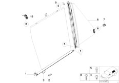 Original Parts for E53 X5 3.0d M57N SAV / Vehicle Trim/ Door Trim Panel ...